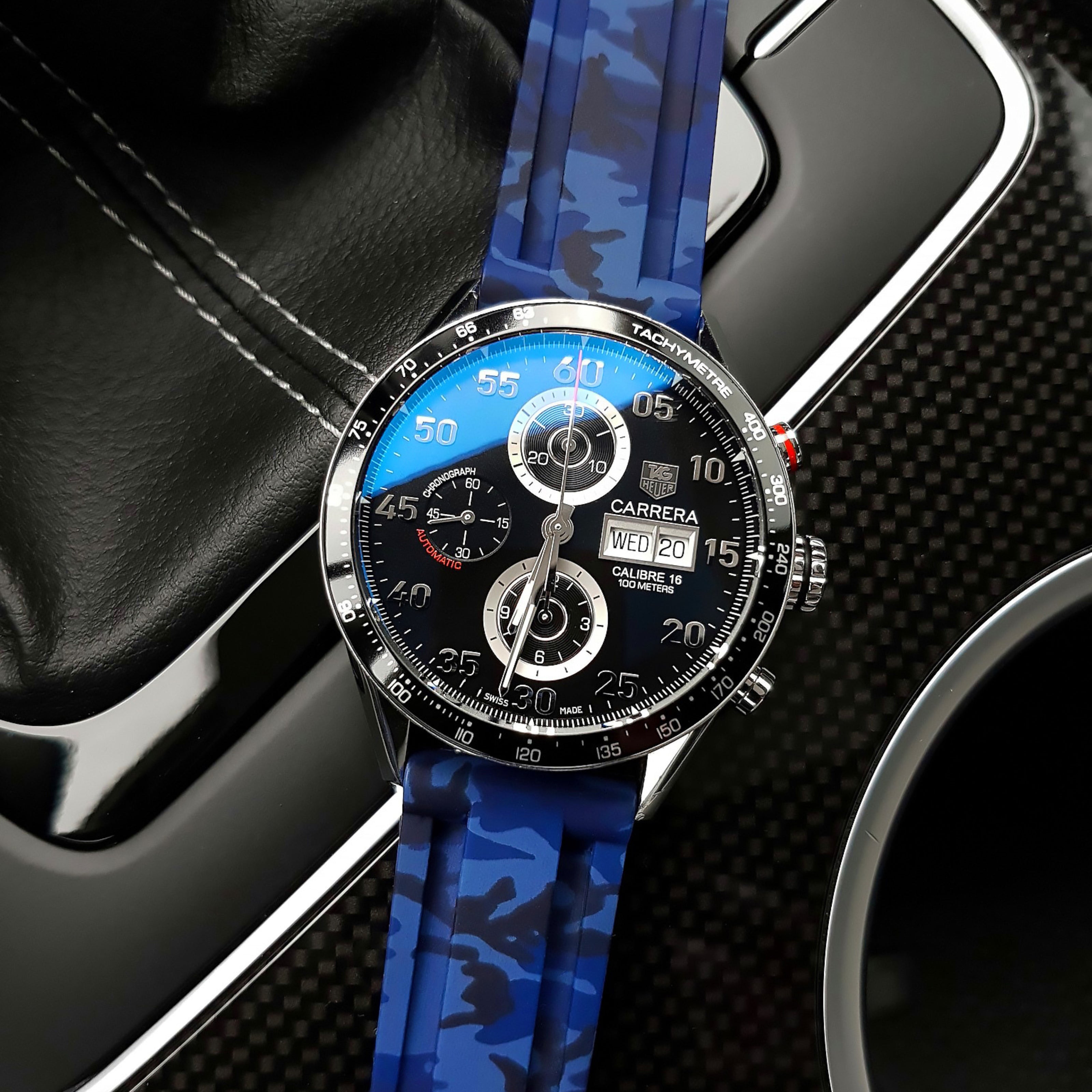 Horus Rubber Watch Straps for TAG Heuer Watches