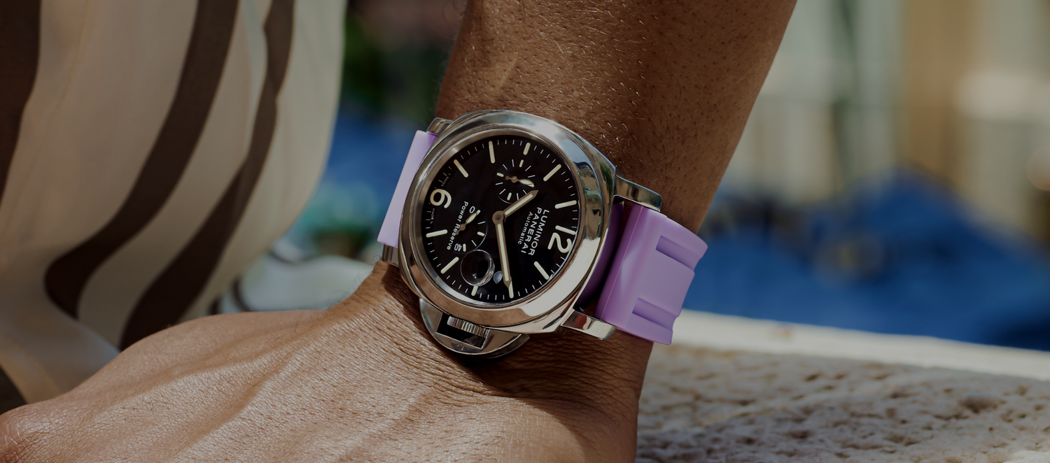 24mm Rubber Watch Straps | HORUS® Straps