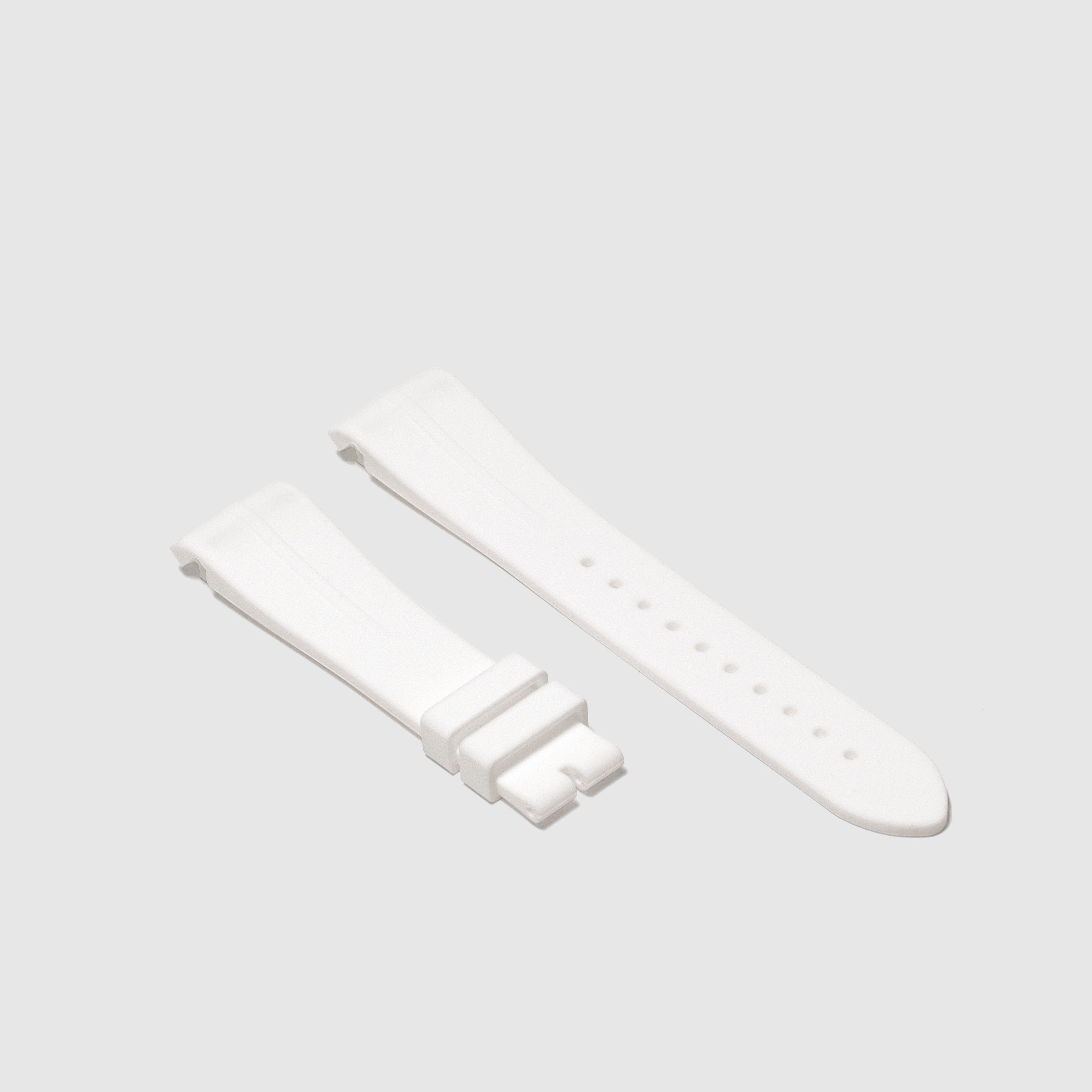 Rubber Strap for Swatch x Omega Moonswatch Mix & Match Buckle - Arctic ...
