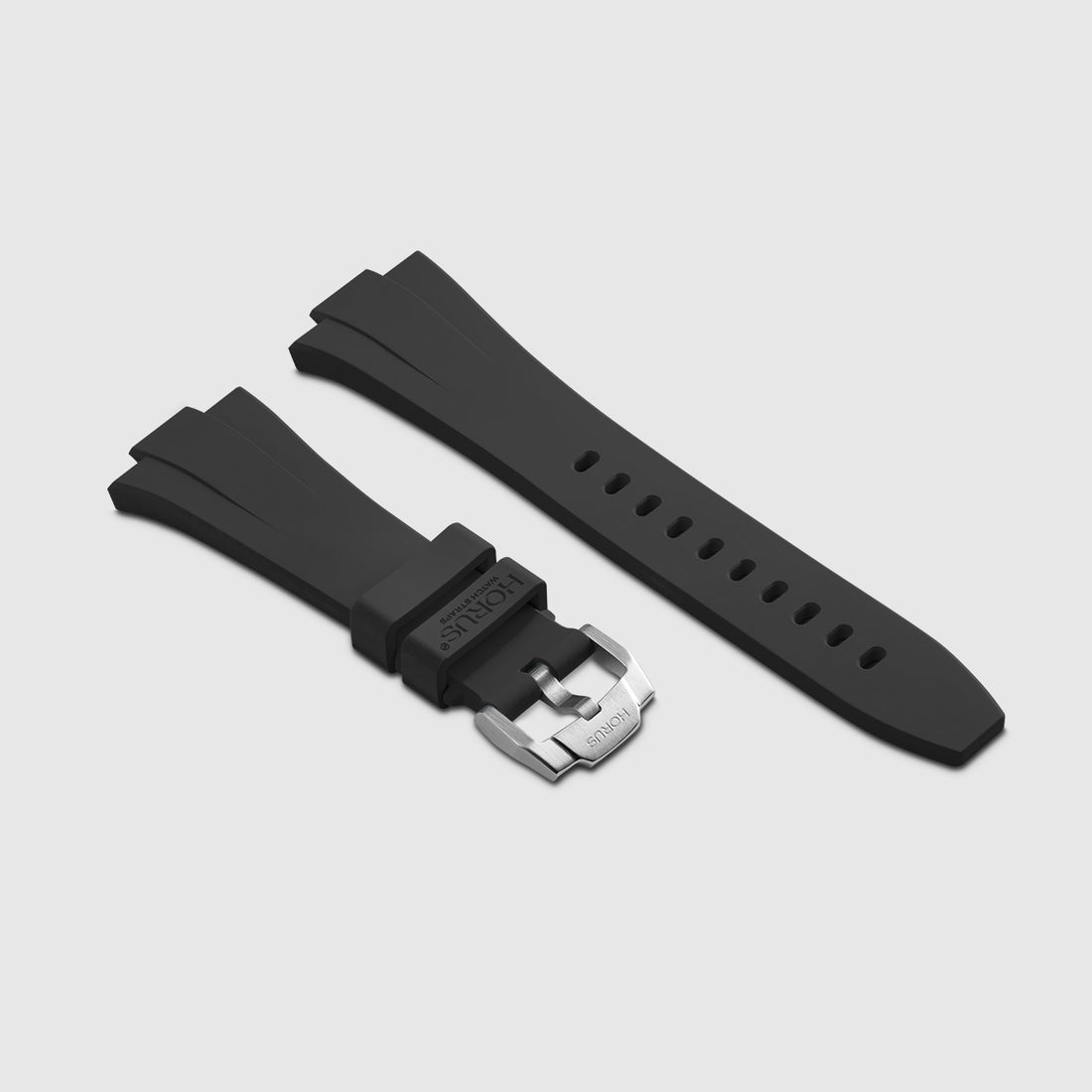 FKM Rubber Strap for Tissot PRX - Space Black