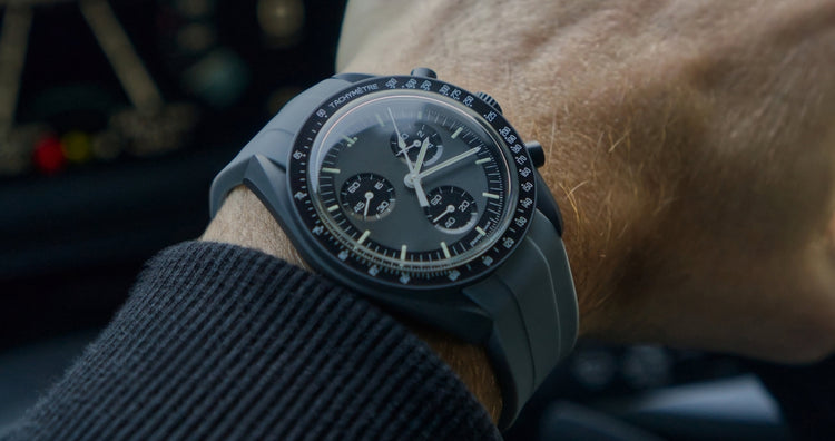 Rubber Strap for Swatch x Omega Moonswatch - Graphite – Horus Watch Straps