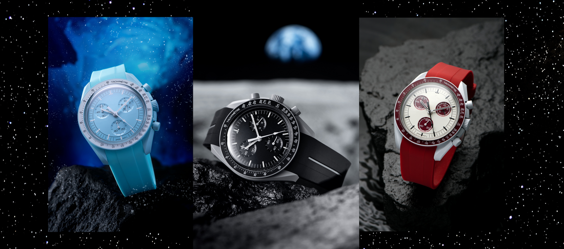 Rubber Watch Straps & Bands for Omega x Swatch by Horus Straps