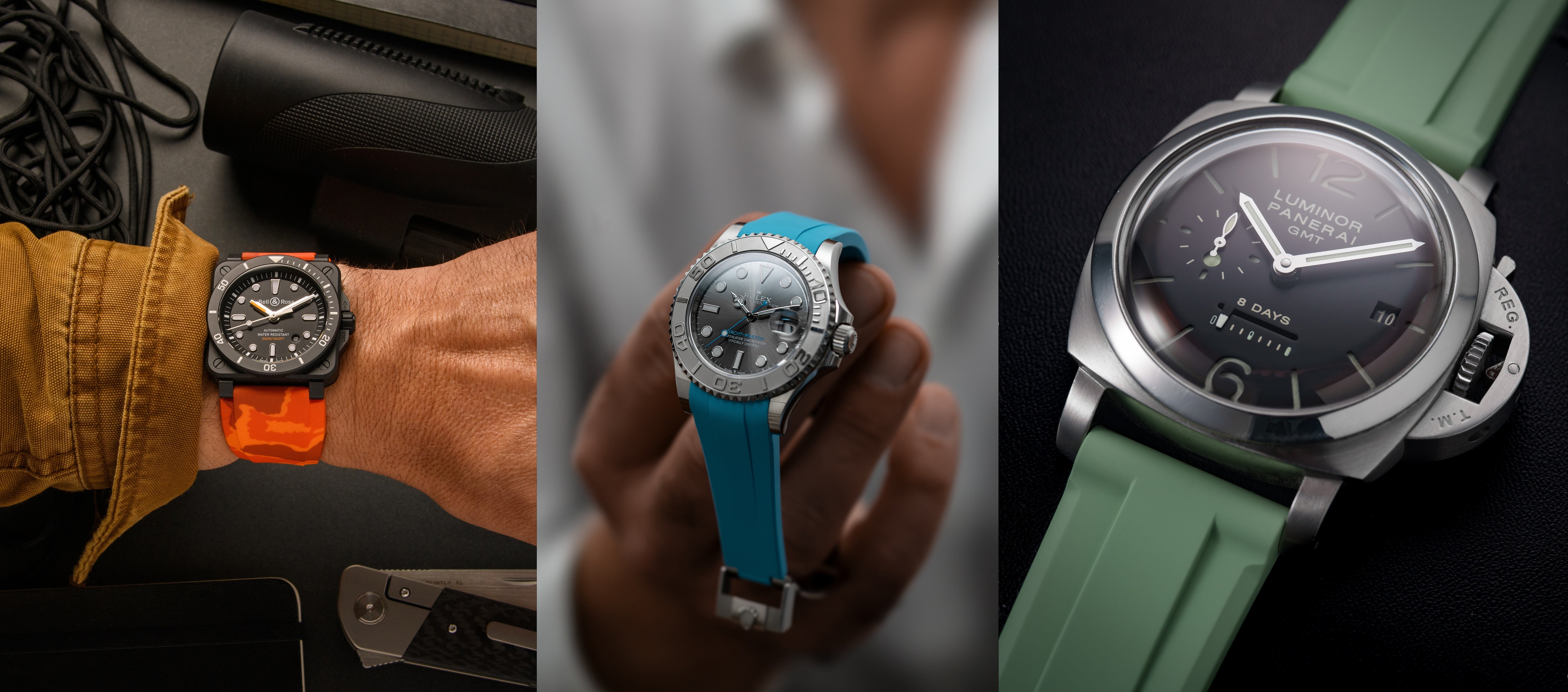 Horus Watch Straps – Premium Rubber & Elastic Watch Straps