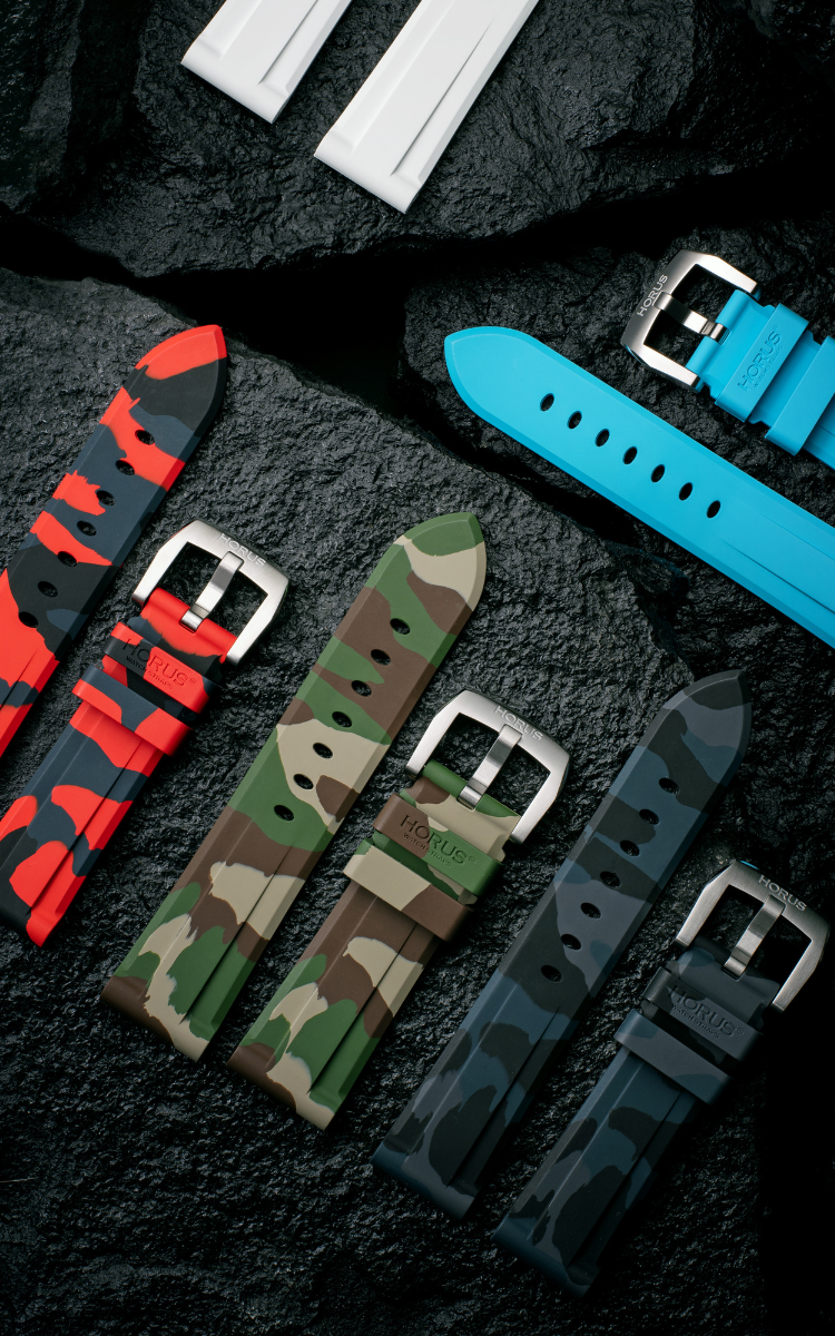 Horus Straps – Premium Rubber & Elastic Watch Straps – Horus Watch Straps