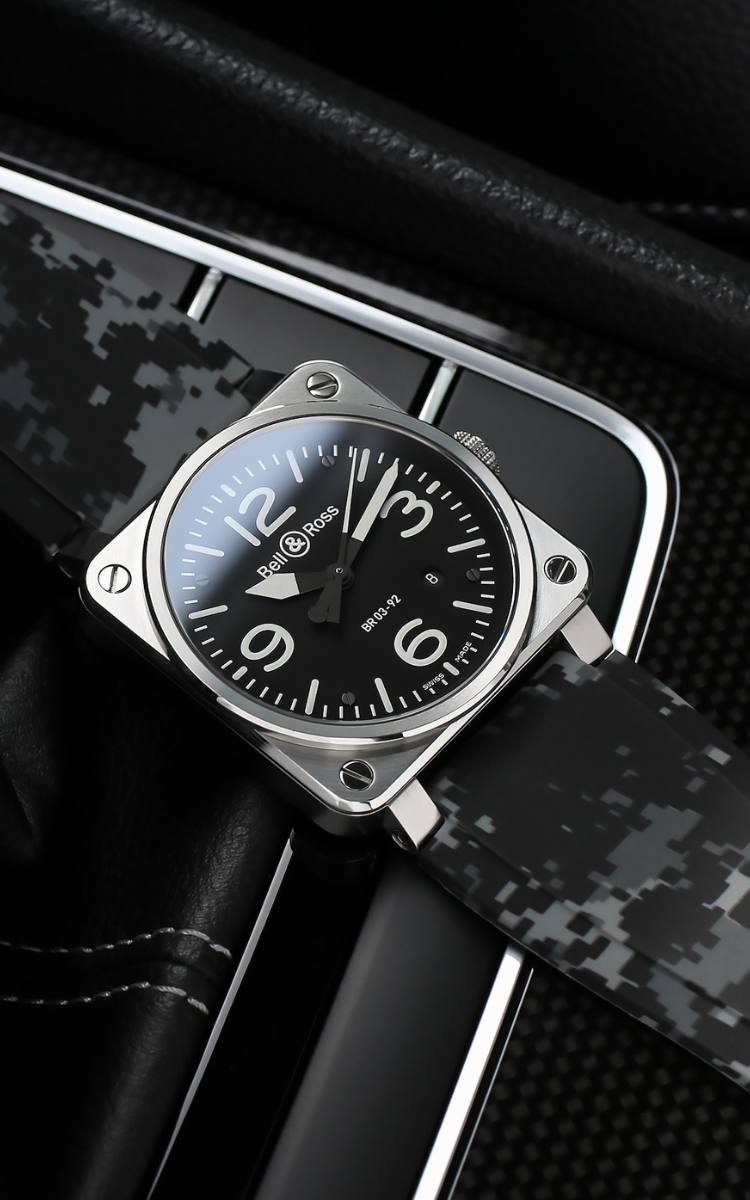 Rubber Watch Straps for Bell & Ross Watches by Horus Straps