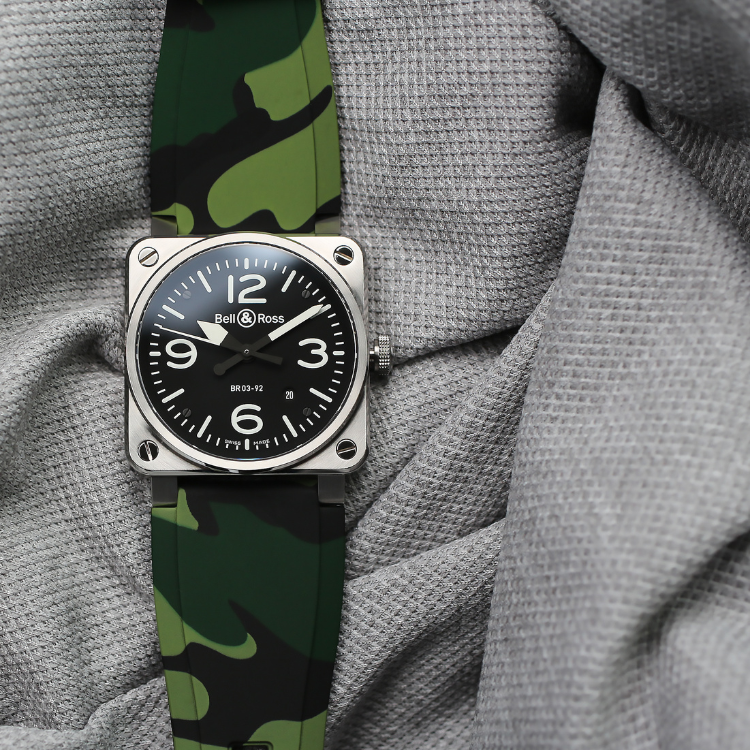 Rubber Watch Straps for Bell & Ross Watches by Horus Straps