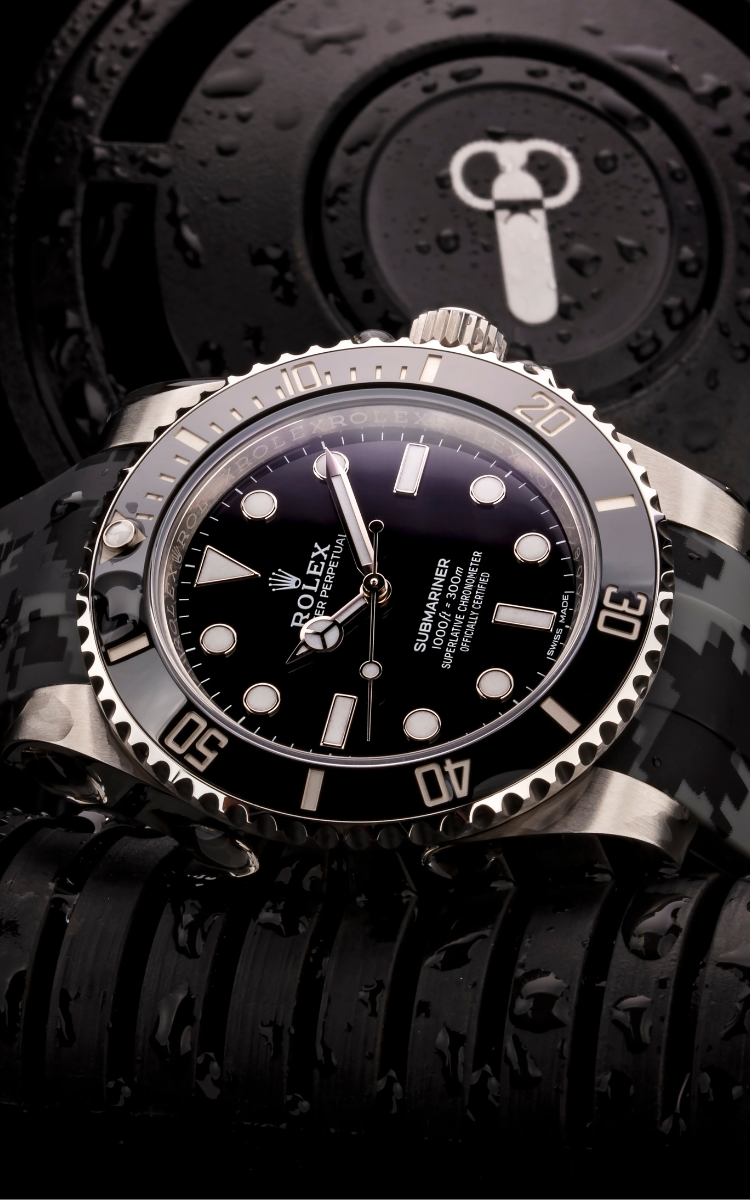 Rolex Rubber Bands by Horus Straps | Rubber Straps for Rolex Watch