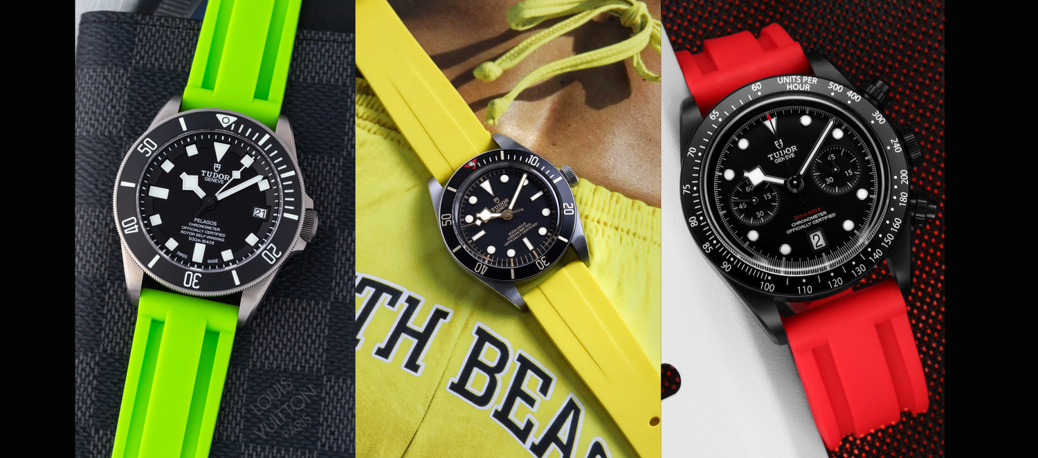Rubber Watch Straps for Tudor Watches | Horus Straps