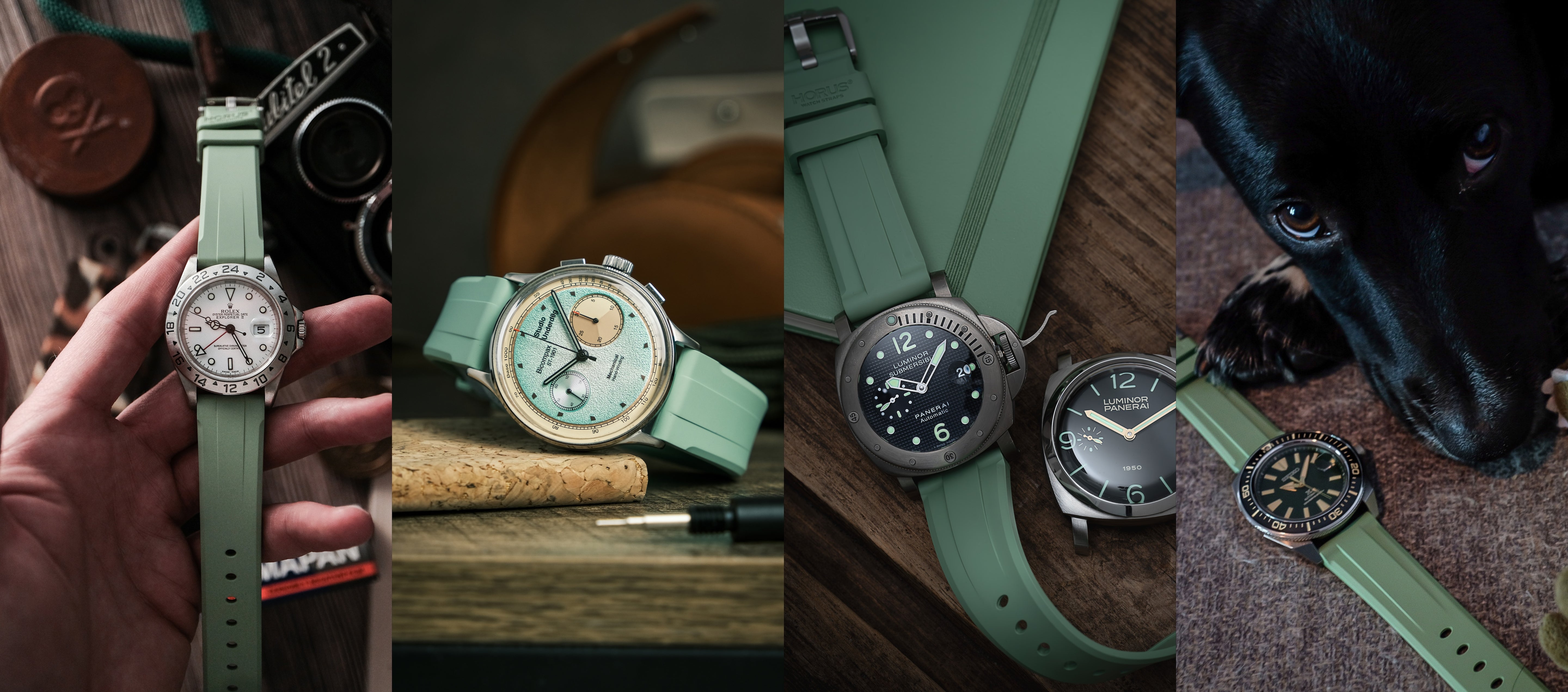 Horus Watch Straps – Premium Rubber & Elastic Watch Straps