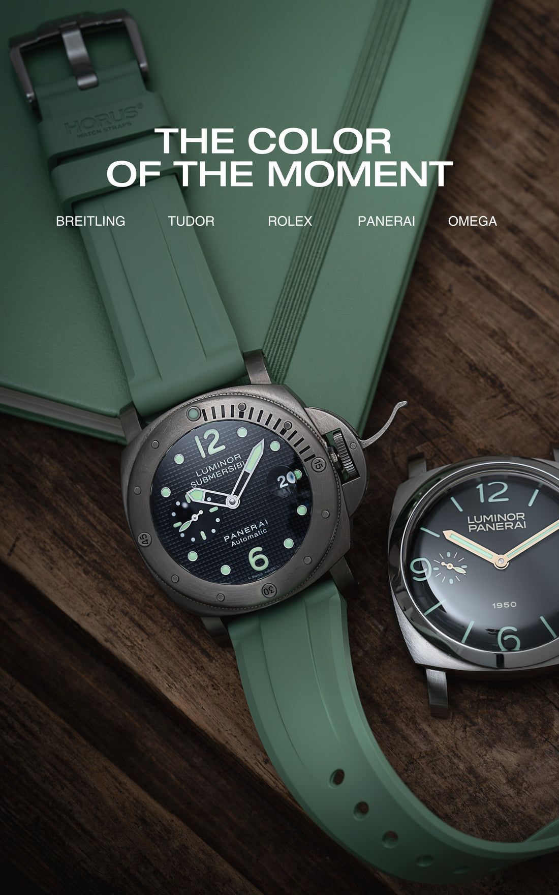 Horus Watch Straps – Premium Rubber & Elastic Watch Straps