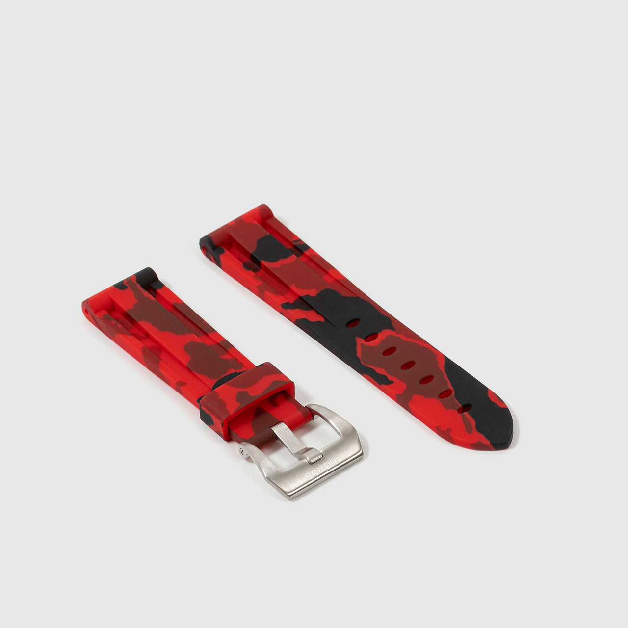 FKM Rubber Strap for Bell & Ross V2-93 - Volcanic Camo – Horus Watch Straps