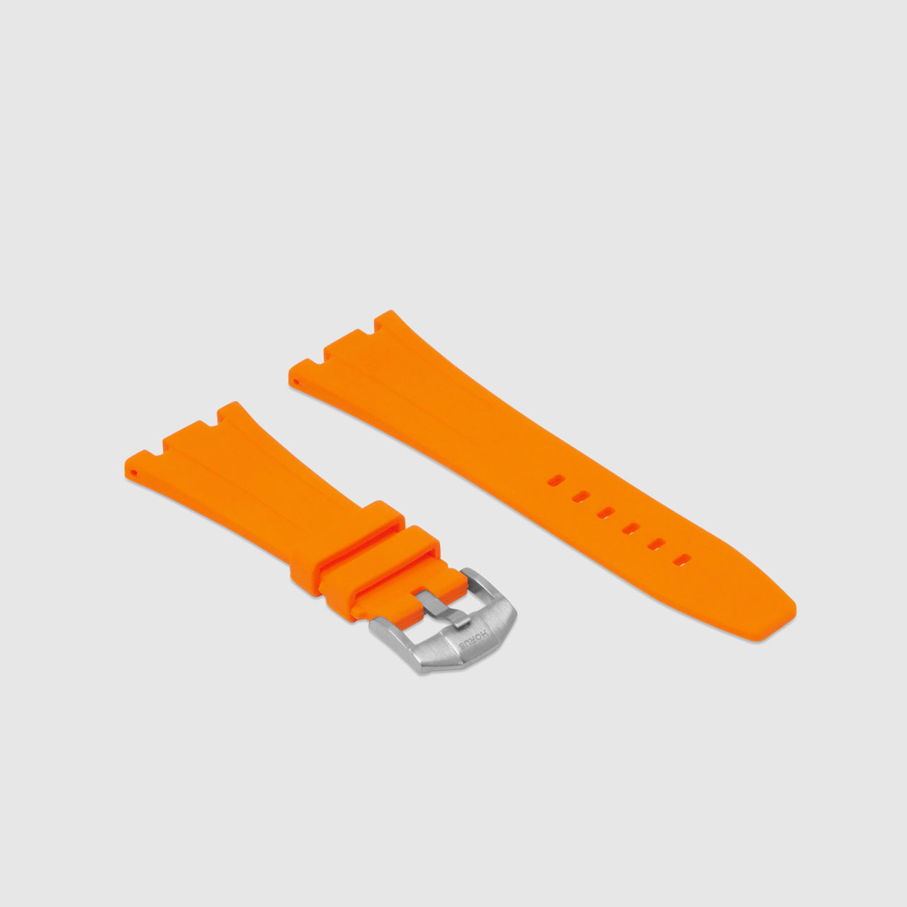 Rubber Strap for Audemars Piguet Royal Oak (41mm) - Tangerine Orange ...
